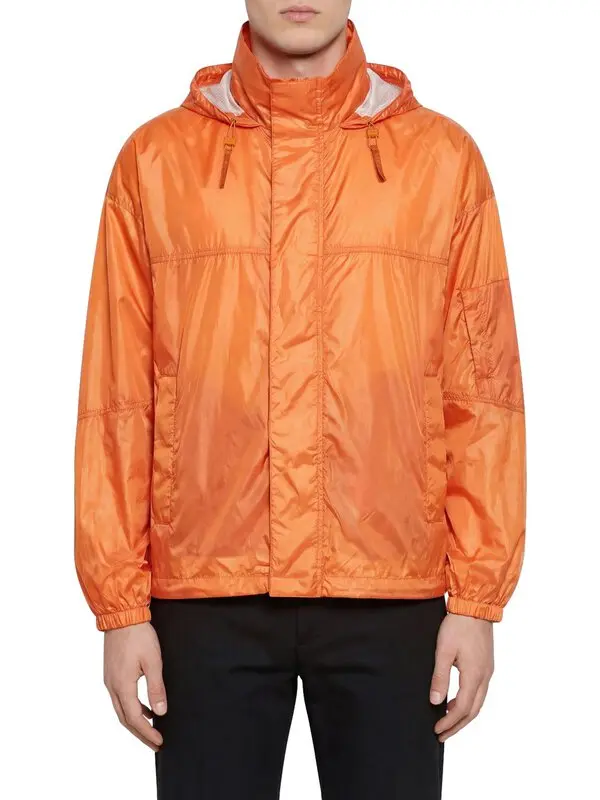 BOSS Polyester Windbreaker Jacket - Blue