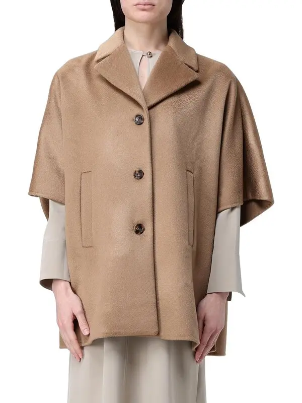 Max Mara Cashmere Single-breasted Coat - Camel