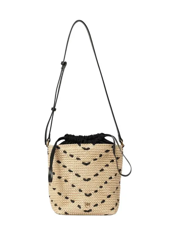 Pinko Crossbody Bag - Beige