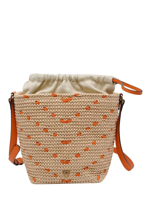 Pinko Woven Crossbody Bag - Rope