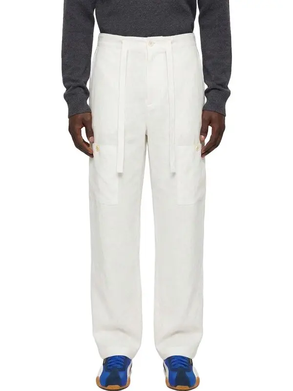 JIL SANDER Tailored Pants - Milk