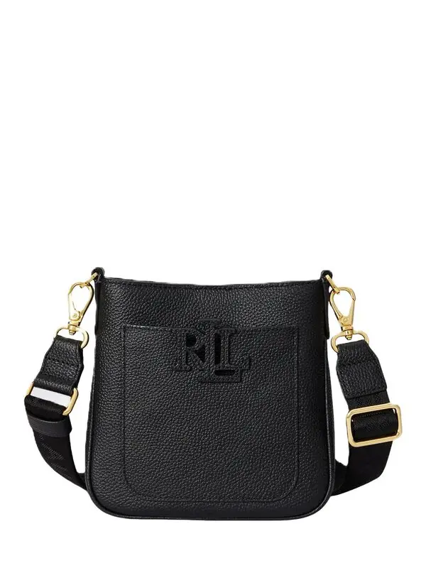 Ralph Lauren Grained Mini Crossbody Bag - Black