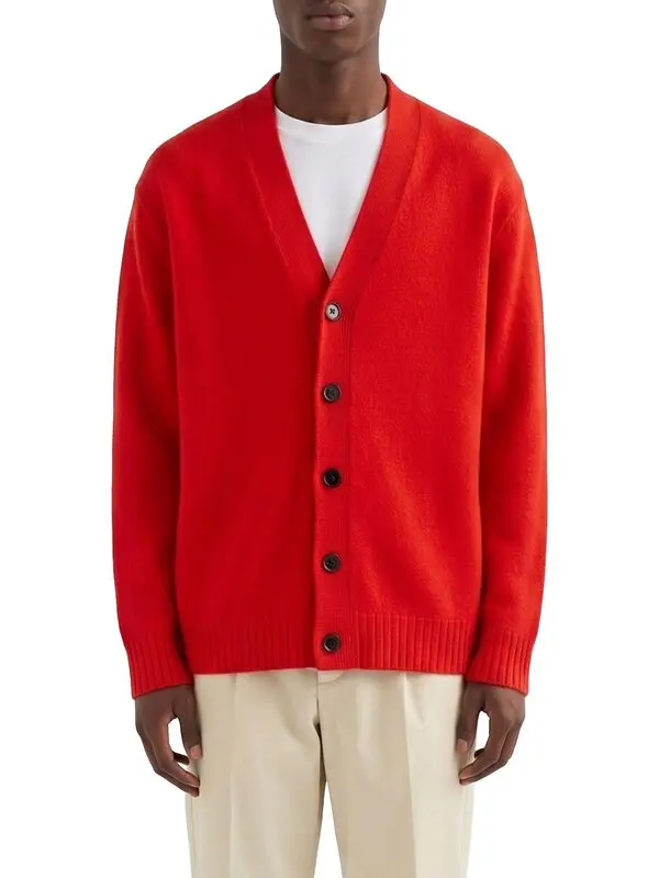 JIL SANDER Cardigan - Red