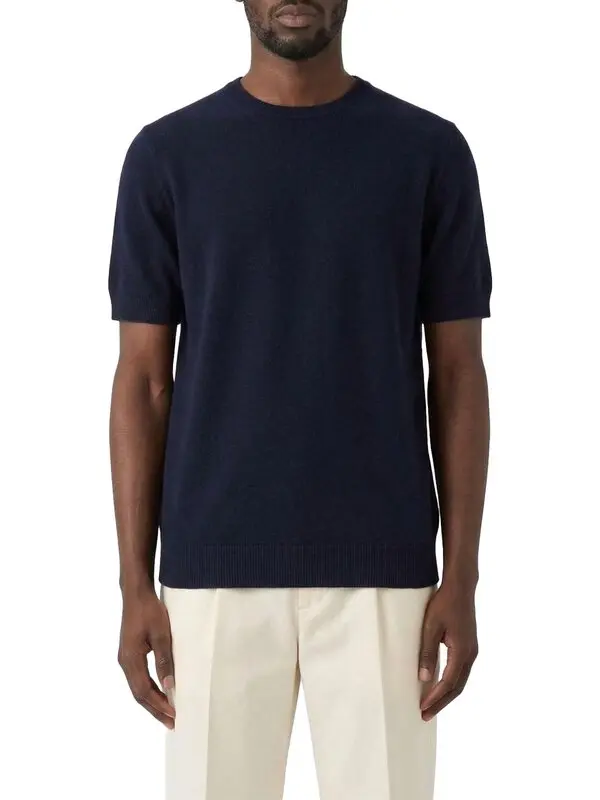 JIL SANDER Short Sleeve Sweater - Ink