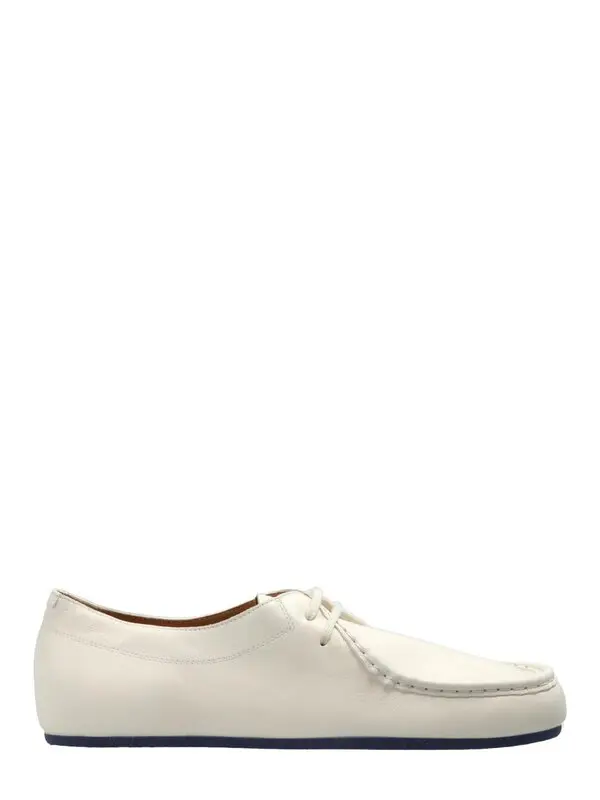 JIL SANDER Lace-up Leather Shoes - Cream