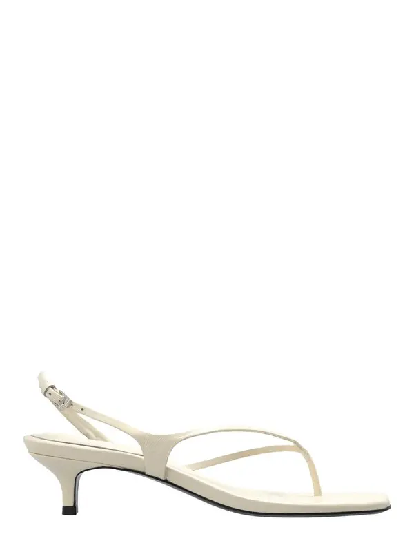 BLACK SUEDE STUDIO Mehak 35’ Heeled Sandals - Cream