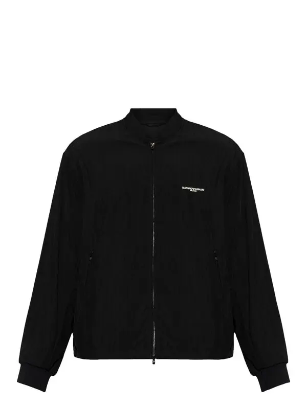 Emporio Armani Logo Jacket - Black