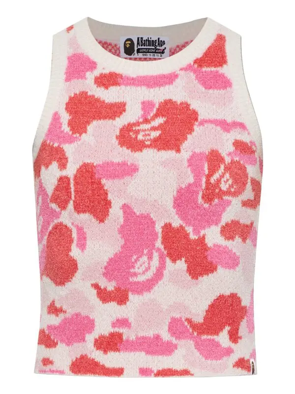 A BATHING APE Sleeveless Top - Pink