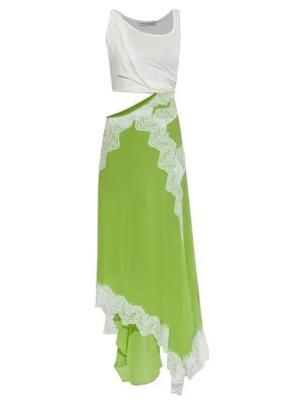 Christopher Esber Verve Maxi Dress - Green