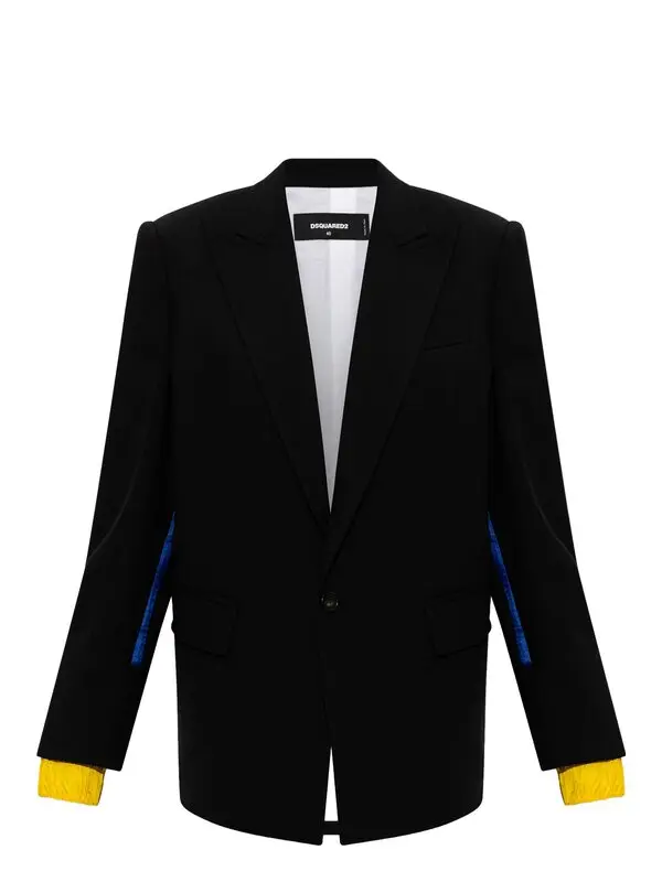 Dsquared2 Wool Blazer - Black