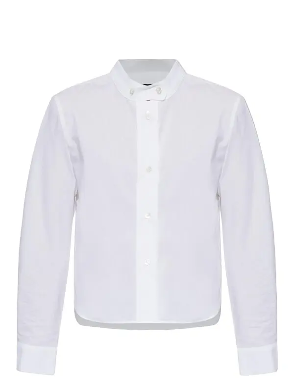 Emporio Armani Cotton Button Up Shirt - White