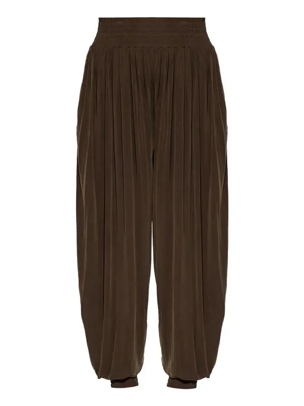 Balmain Trousers With Cuffed Legs - Brown