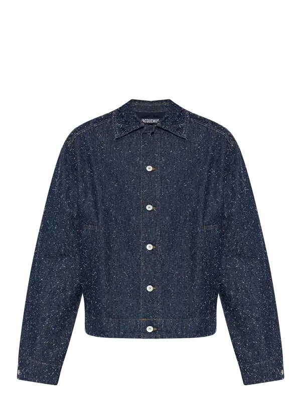 Jacquemus Mirada Denim Jacket - Navy Blue
