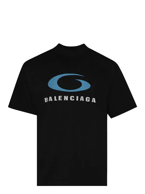 Balenciaga Medium Fit T-shirt - Black