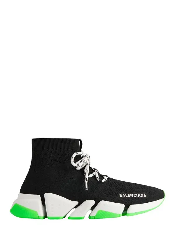 Balenciaga Speed 2.0 Lace-up Sneakers - Black