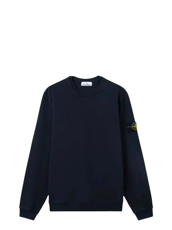 Stone Island Crew Neck Sweatshirt - Blue