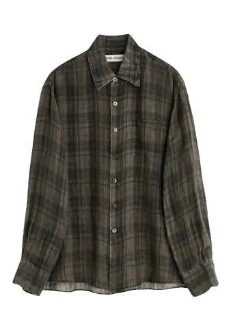 Our Legacy Above Shirt - Sheercoat Linen