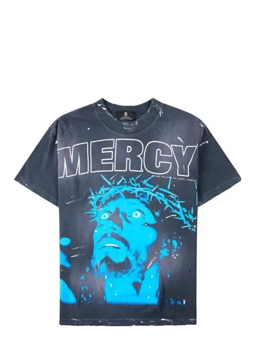 HELLSTAR Mercy Graphic Print T-shirt - Black