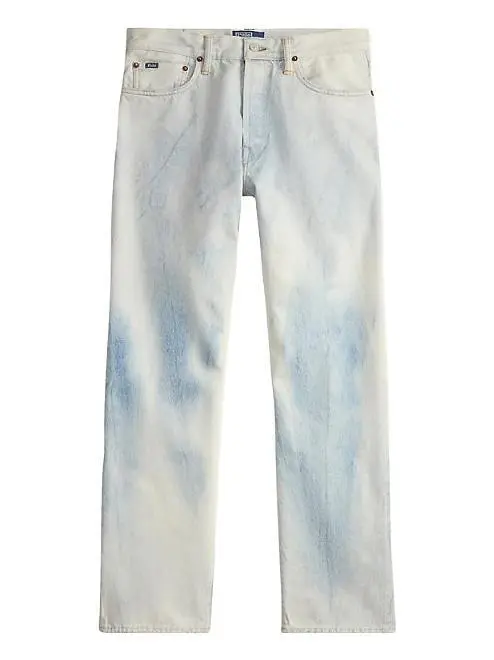 Polo Ralph Lauren Distressed Straight-leg Denim Jeans - Waterside