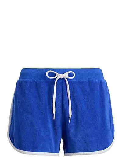 Polo Ralph Lauren Terry Cotton-blend Shorts - Gala Blue