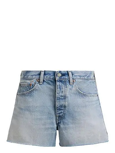 Polo Ralph Lauren Cut-off Straight-fit Denim Shorts - Nakina Wash