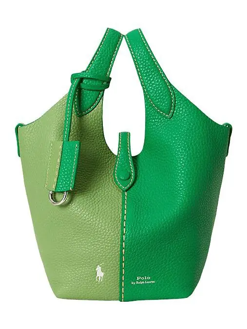 Polo Ralph Lauren Polo Play Small Leather Cross-body Bag - Parrot/parakeet