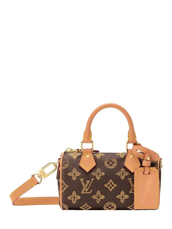 LOUIS VUITTON Nano Speedy - Monogram Origine Ebene
