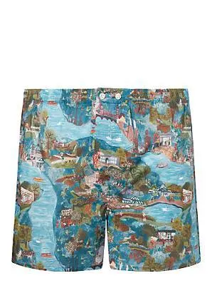 Derek Rose Ledbury Classic-fit Cotton Boxer Shorts - Multi-coloured