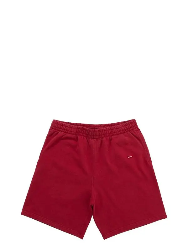 Supreme Small Box Sweatshort - Dark Red