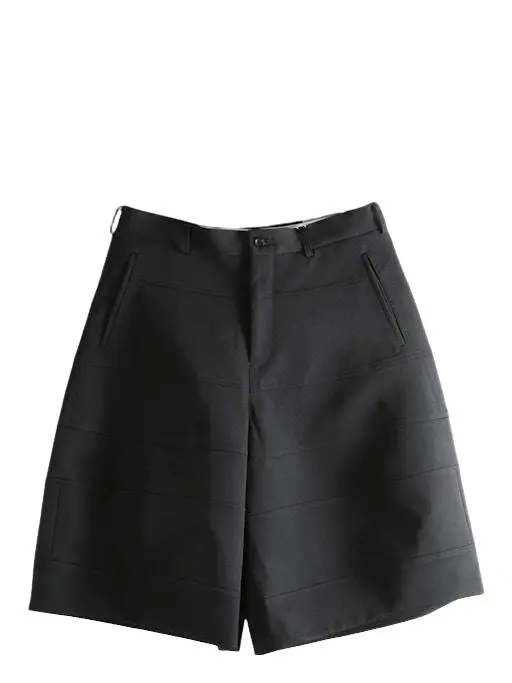 Comme Des Garçons Loose Fit Shorts - Black