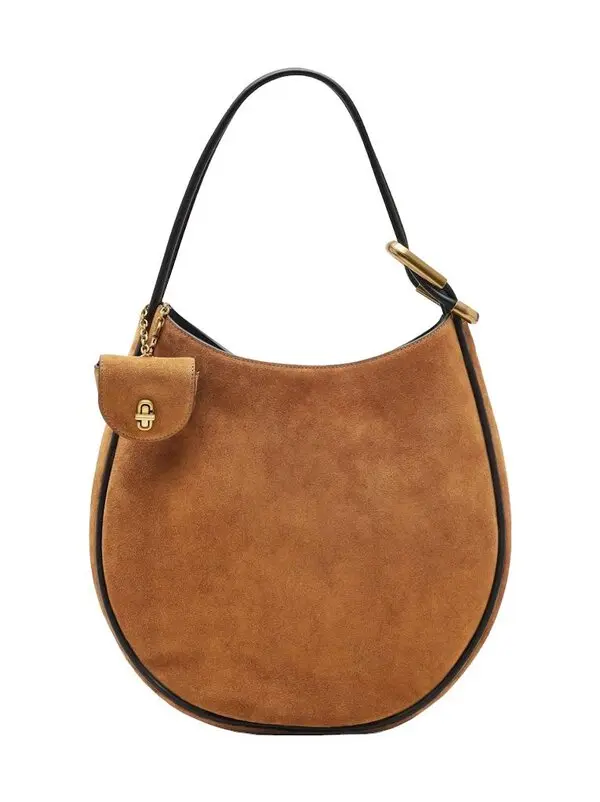 Marc Jacobs Large Hobo Suede Dual Bag - Copper
