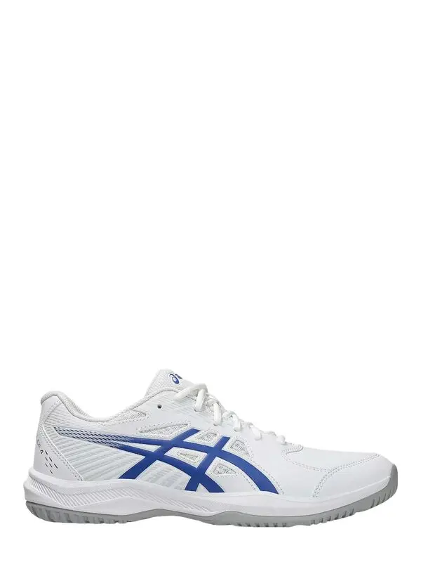 Asics Court Slide 4in - White/dark Cobalt Blue