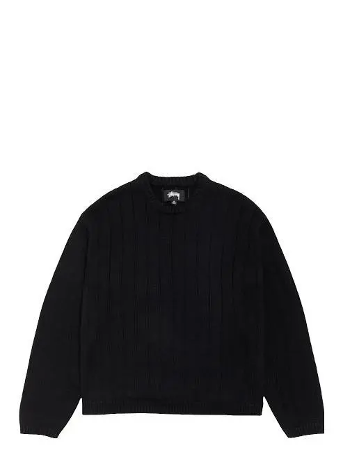 StÜssy Buana Logo Sweater - Black