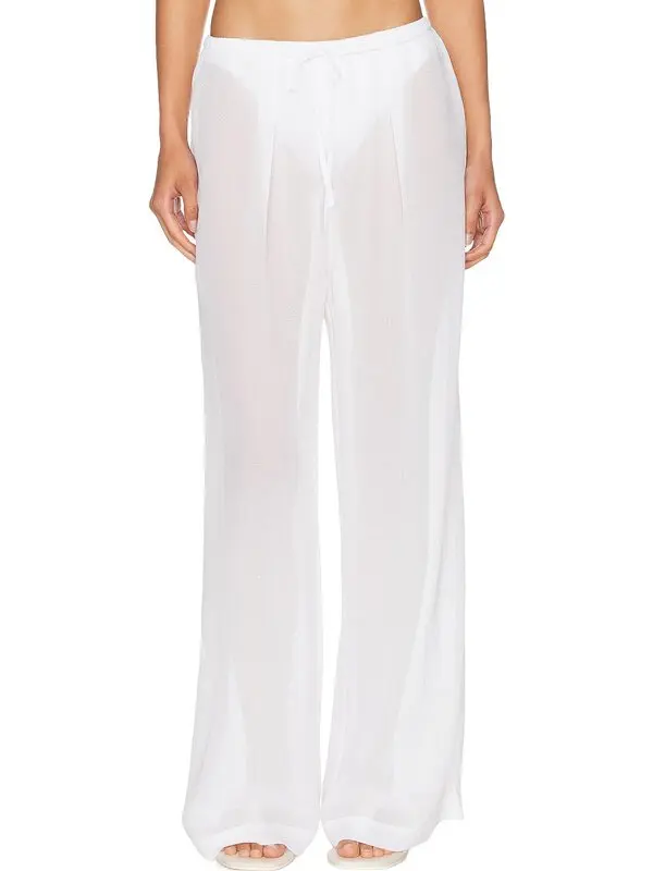 Solid & Striped The Ashling Pant - Optic White