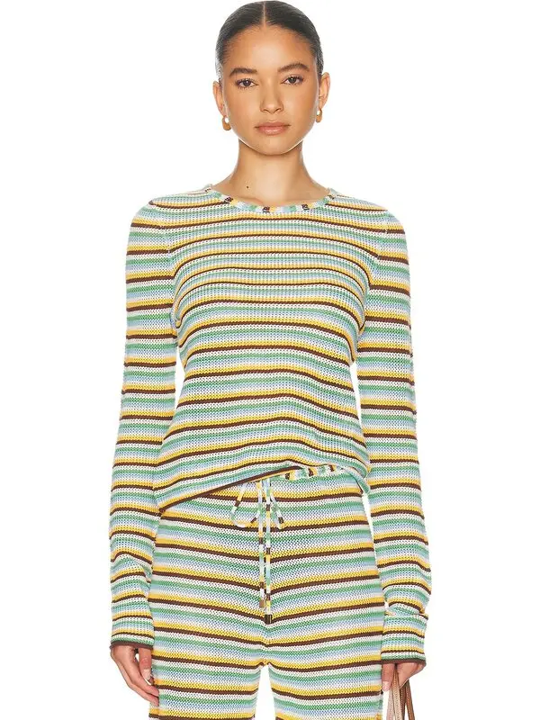 Solid & Striped The Olandria Top - Multicolor Stripe