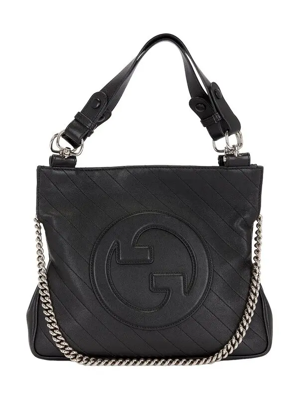 Gucci Sakai Be Green Blondie Tote Bag - Black