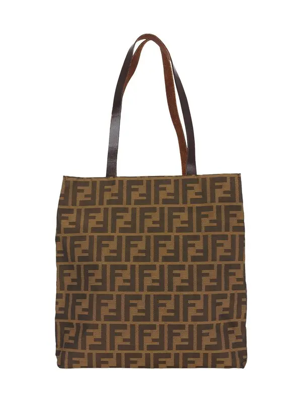 Fendi Zucca Tote Bag - Brown