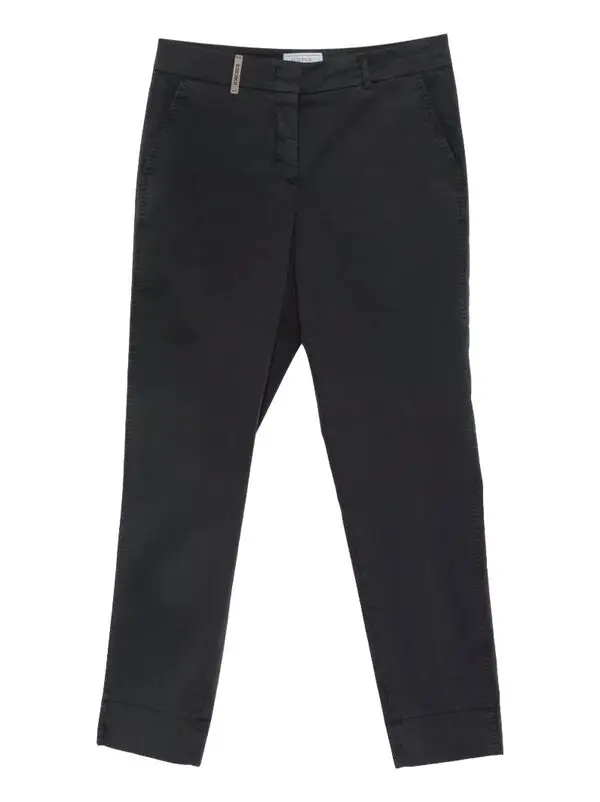 Peserico Slim-fit Trousers - Blue