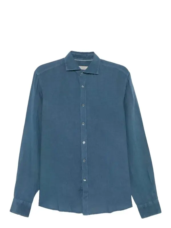 Canali Long-sleeve Shirt - Blue