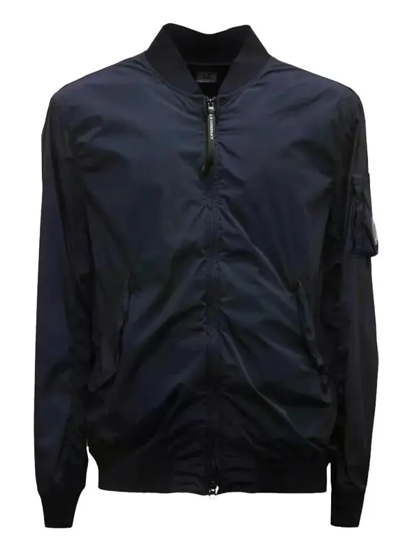 C.P. COMPANY Lens Bomber Jacket - Blue