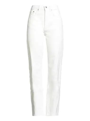 Karl Lagerfeld Straight-leg Organic Cotton Jeans - White