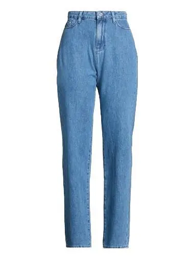 Karl Lagerfeld Organic Cotton Mom Jeans - Blue