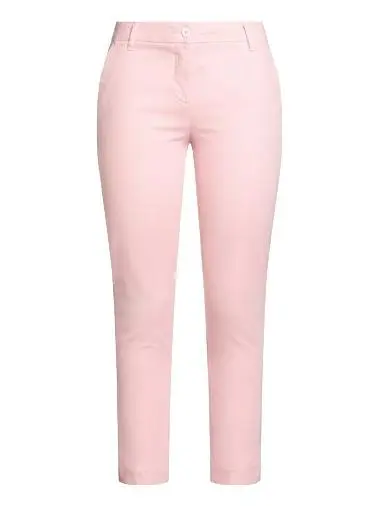 WHITE WISE Skinny Fit Mid-rise Pants - Pink