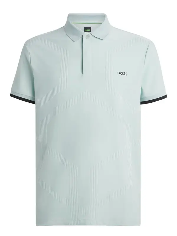 BOSS Logo Polo Shirt - Blue