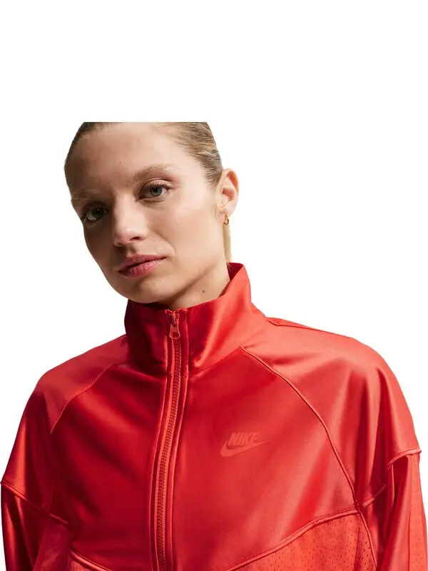 Nike Sportswear Oversized Windrunner Jacket - Red