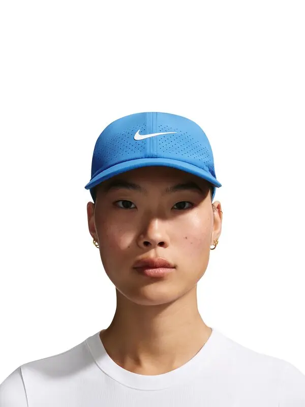 Nike Dri-fit Adv Club Unstructured Tennis Cap - Blue