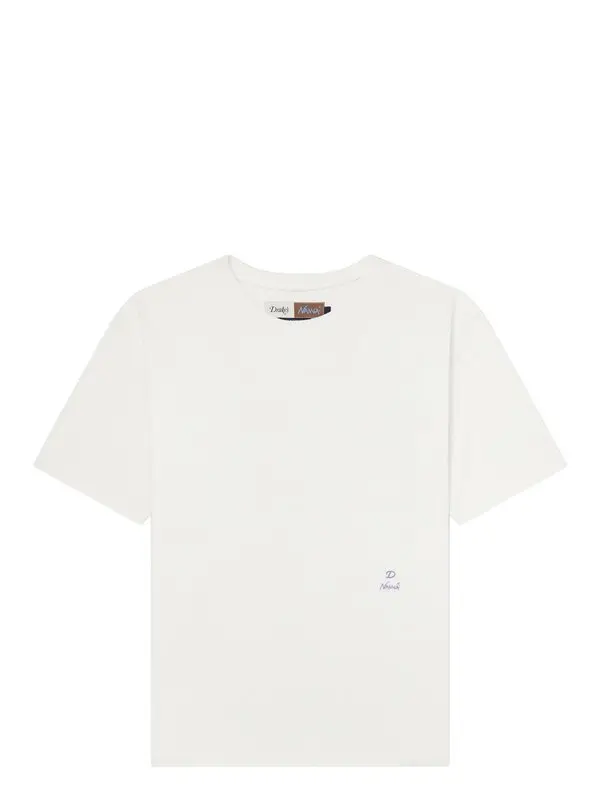 DRAKE'S Nanga Printed Cotton-jersey T-shirt - Neutrals