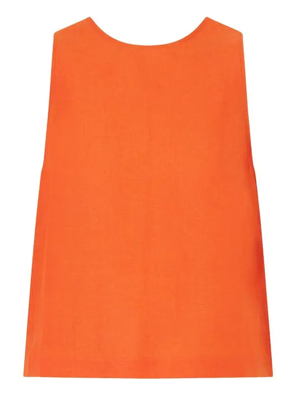 ERES Ravie Linen Tank - Orange