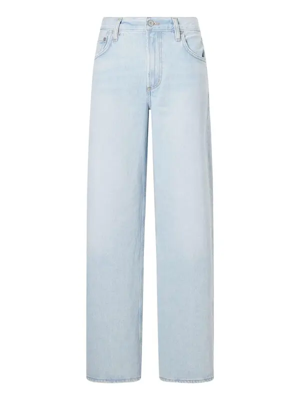 Citizens Of Humanity Lindz Mid-rise Straight-leg Jeans - Light Denim
