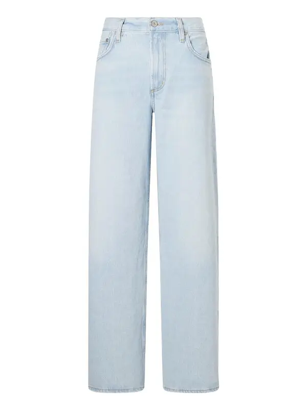 Citizens Of Humanity Lindz Mid-rise Straight-leg Jeans - Light Denim